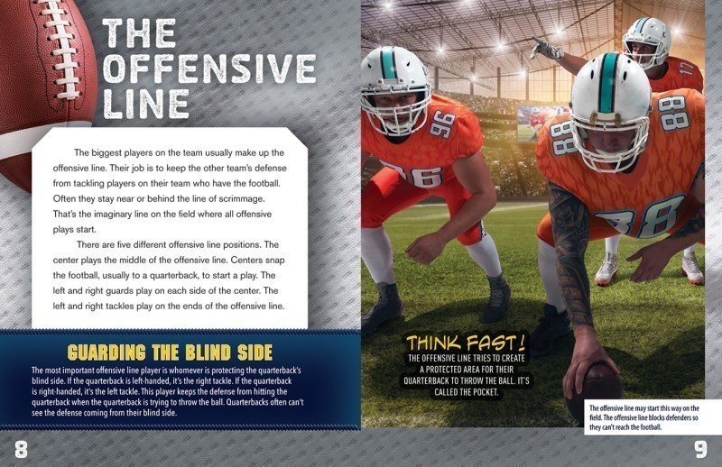 Book Farm LLC > Nonfiction Books > Positions in Football (23)