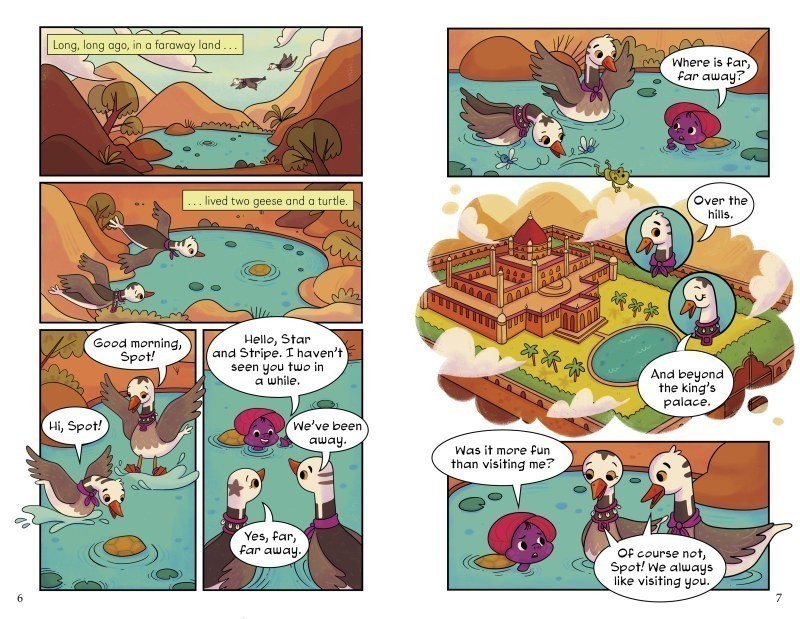 Book Farm LLC > Nonfiction Books > Turtle and the Geese, The: An Indian ...