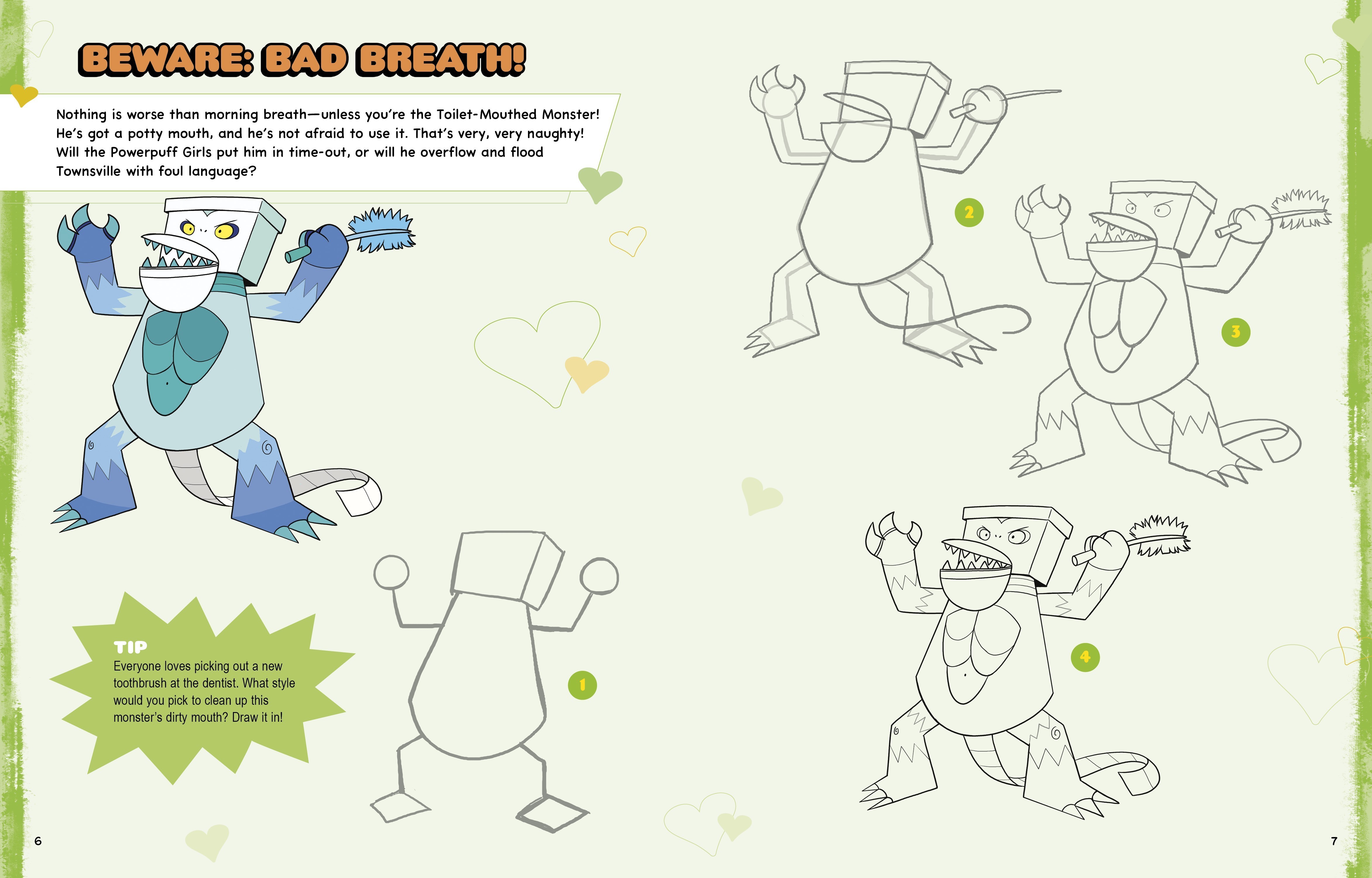 Book Farm LLC > WHAT'S NEW! > How to Draw the Powerpuff Girls and Mean ...