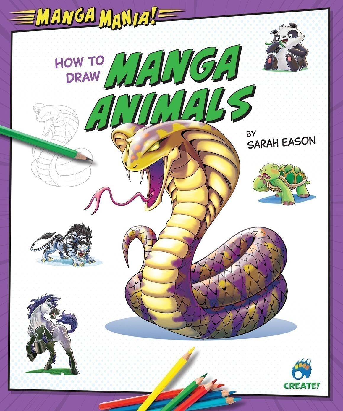 Book Farm LLC > WHAT'S NEW! > How to Draw Manga Animals (25)